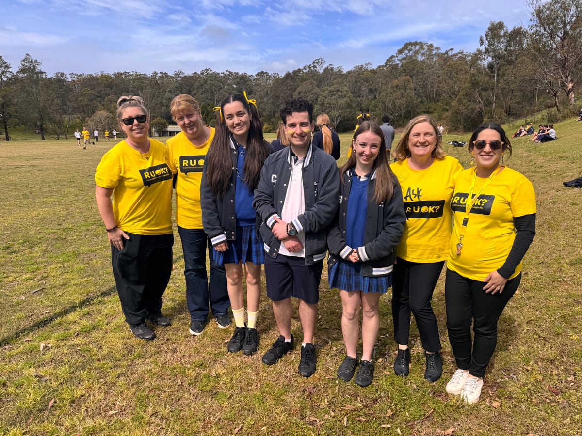 Colo High School Marks RUOK? Day with Bake Sale and Soccer Showdown